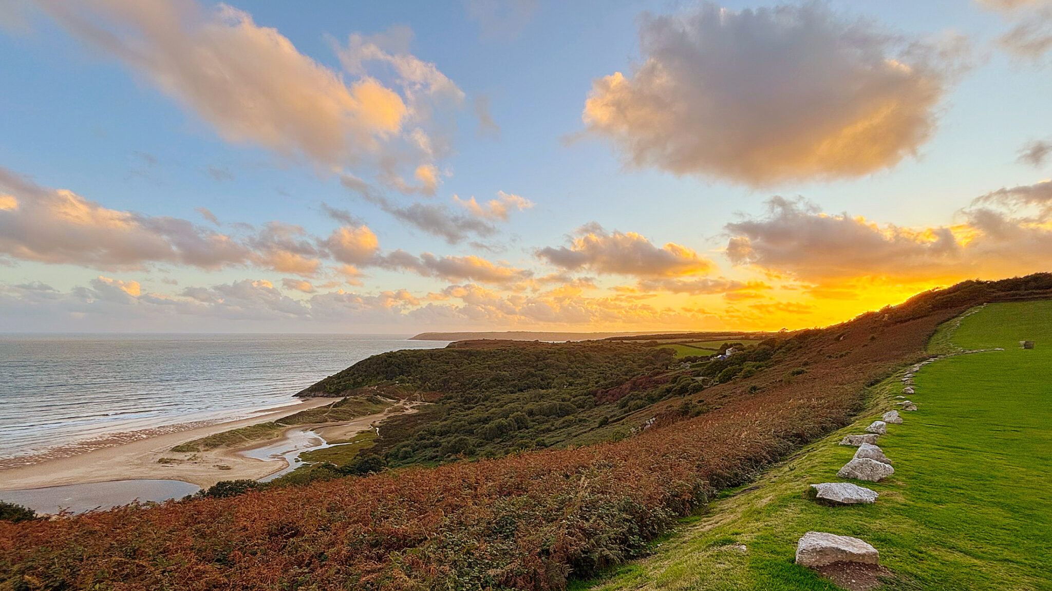 Three Cliffs Bay +Photos — Camperguru